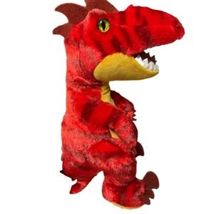 Build-A-Bear | Toys | Build A Bear Red Raptor 5 Preowned | Poshmark